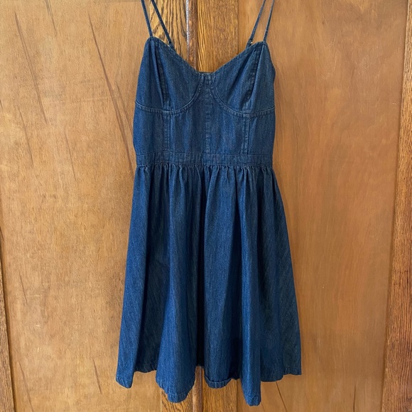 Free People | Dresses | Free People Denim Dress | Poshmark